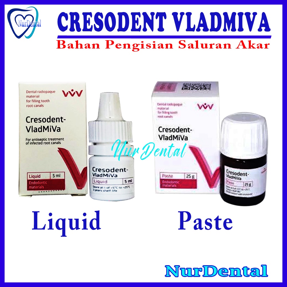 Jual Cresodent vladmiva cresophene perawatan saluran akar gigi liquid ...