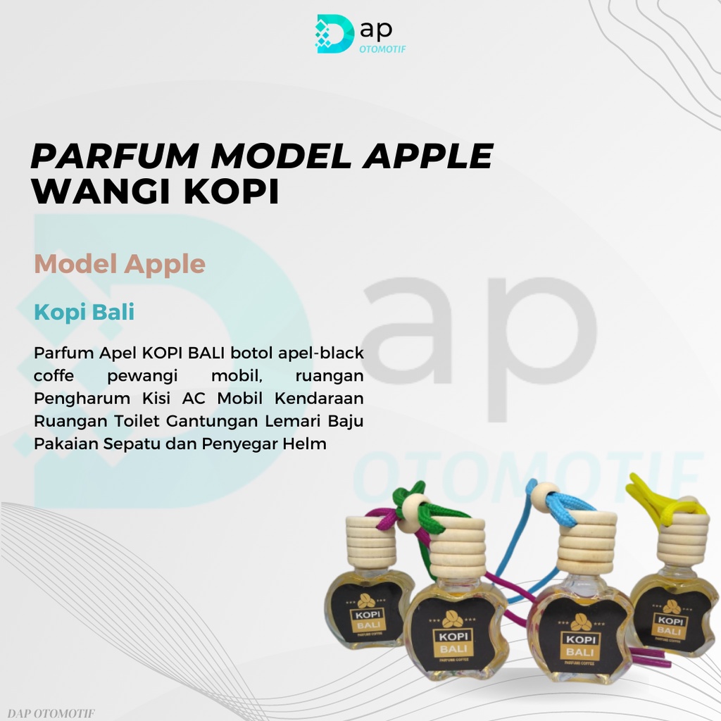 Jual Parfum AC Mobil Ruangan Toilet Model Apel | Shopee Indonesia