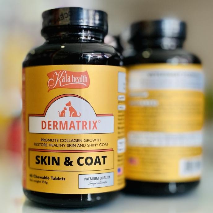 Jual Dermatrix Skin and Coat 45 tab (for dogs&cats) | Shopee Indonesia