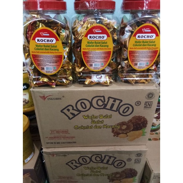 Jual Rocho Wafer Bulat Coklat | Shopee Indonesia