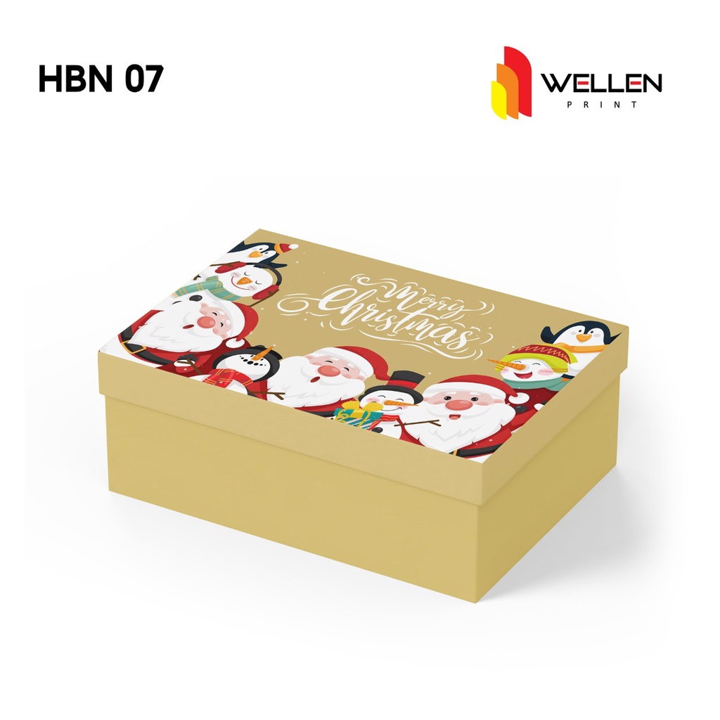 Jual WELLEN PRINT - Hardbox Natal / Print Custom Packaging Kotak ...