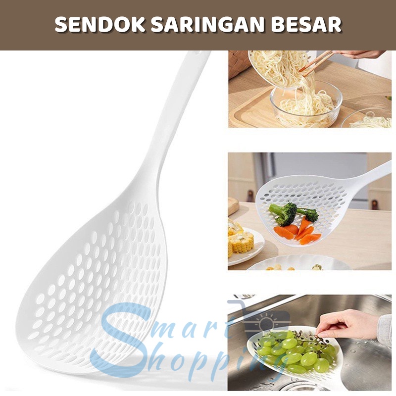 Jual Saringan Sendok Besar Bahan Silikon Serbaguna | Shopee Indonesia