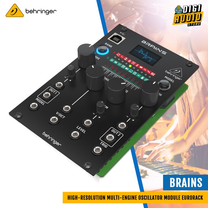 Jual Behringer Brains High Res Multi Engine Oscillator Module Eurorack #Original | Shopee Indonesia