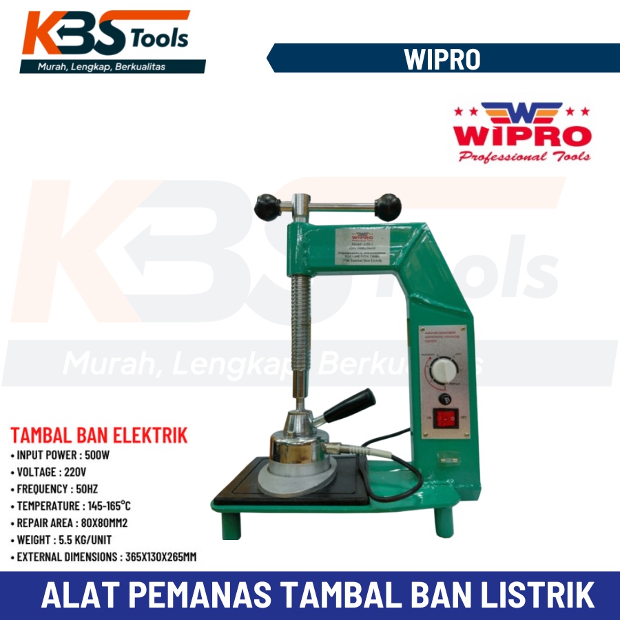 Jual Alat Tambal Ban Listrik WIPRO - Pemanas Tambal Ban Tubless Listrik ...