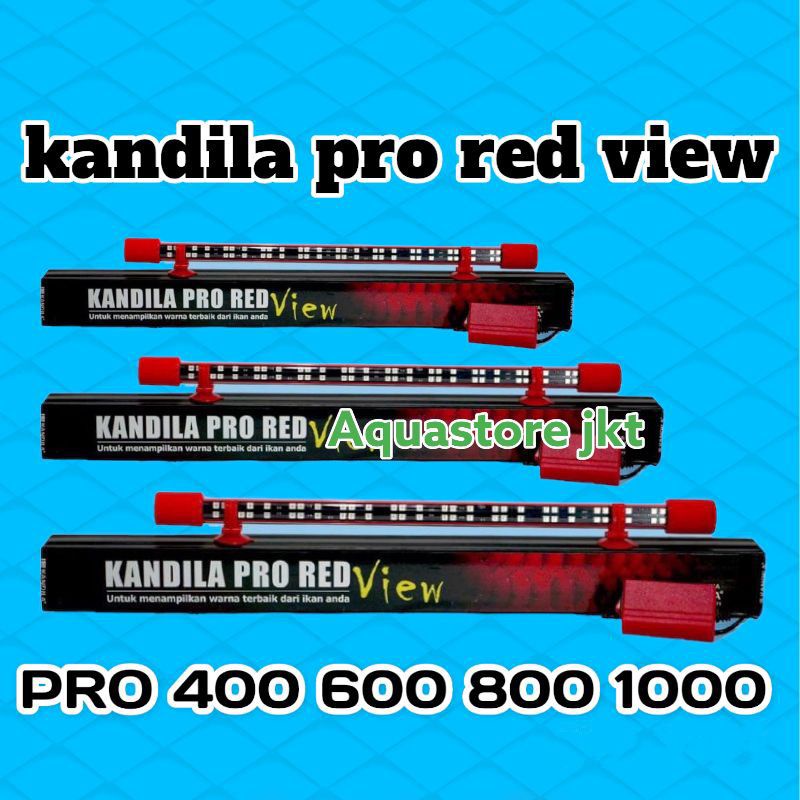 Jual KANDILA PRO RED VIEW PRO 400 600 800 1000 LAMPU AQUARIUM VIEW ...