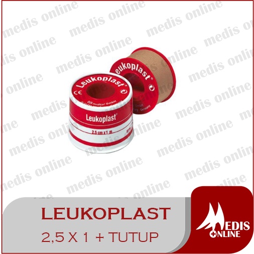 Jual Leukoplast 2,5 CM X 1 M + TUTUP / plester leukoplast 2,5 CM X 1 M + TUTUP / leukoplast ...