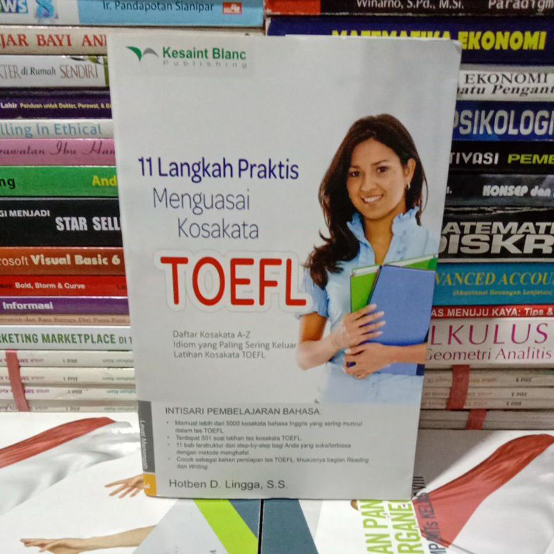 Jual Buku Original 11 Langkah Praktis Menguasai Kosakata TOEFL Kesainf Blanc Publishing | Shopee ...