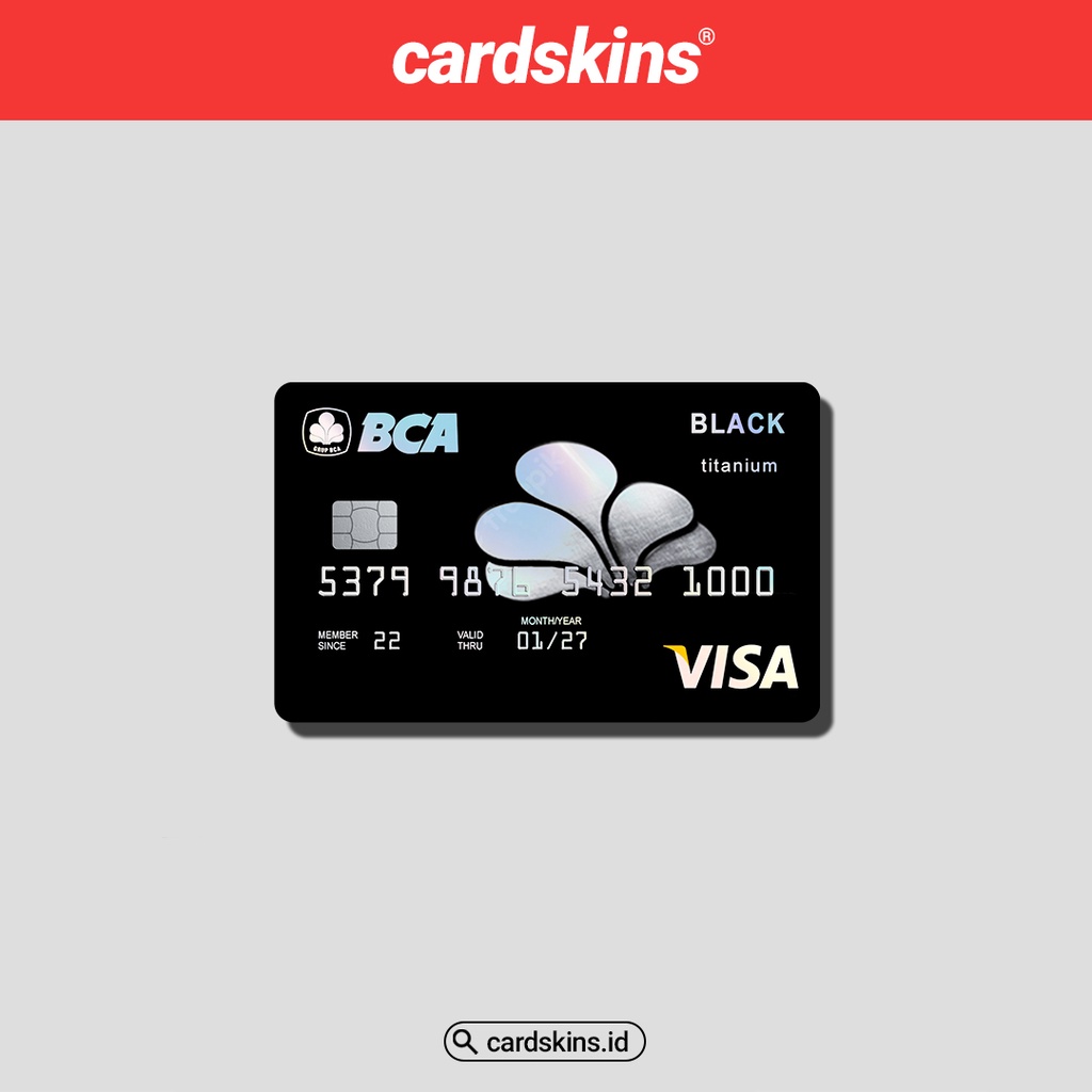 Jual BANK CARD HOLOGRAM SERIES - Card Cover Skin Sticker - Stiker Kartu ...