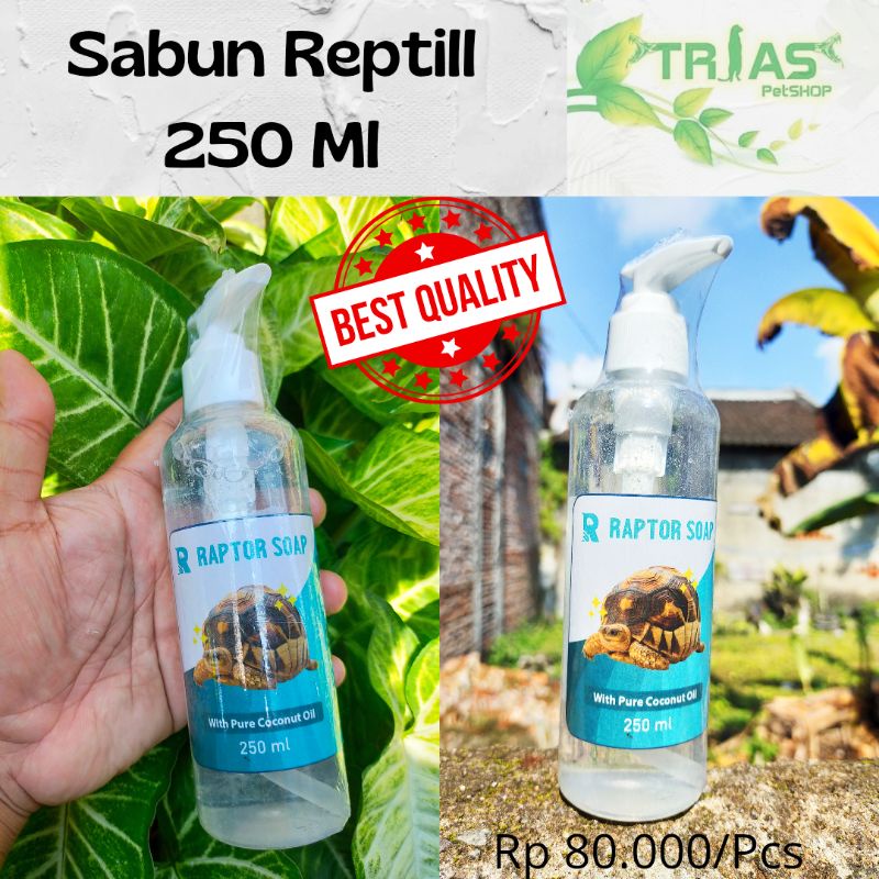 Jual RAPTOR SOAP 250ML Shampo kura kura/shampo reptil/SHAMPO REPTIL ...