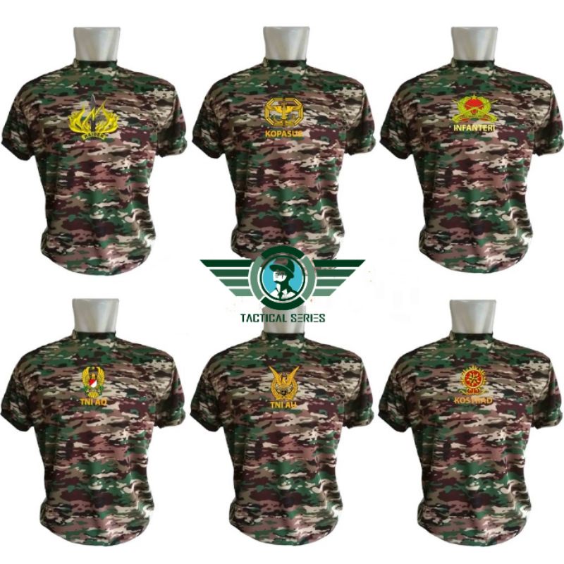 Jual KAOS KASAD / KAOS LORENG DRYFIT NKRI TERBARU / KAOS LORENG TNI AD / KAOS DALAM | Shopee ...