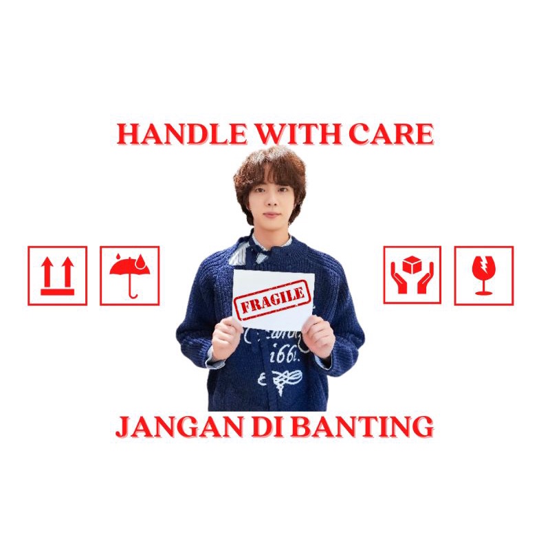Jual Sticker Fragile / Sticker Fragile Unik / Sticker Fragile Custom ...