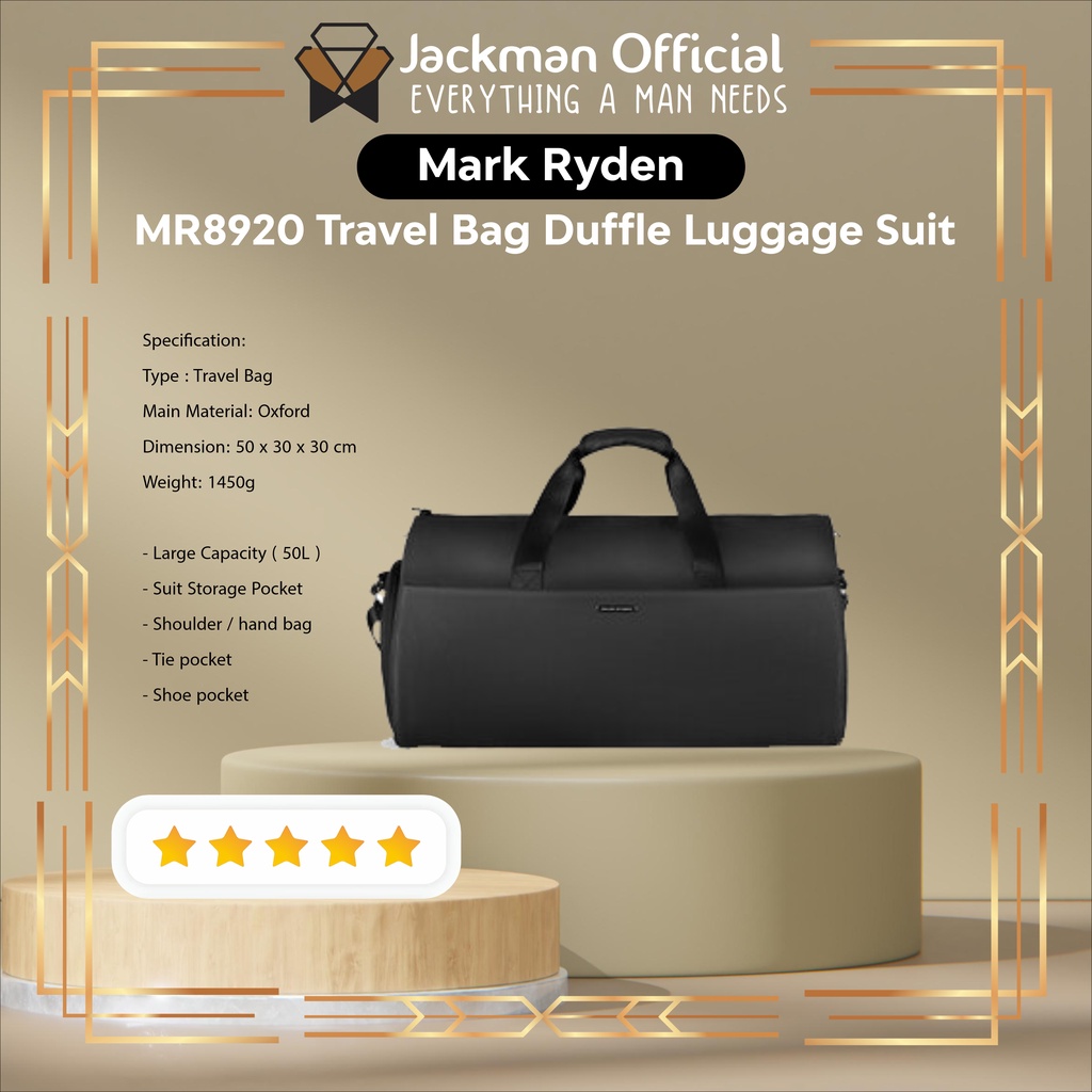 Jual MARK RYDEN MR8920 Travel Bag Duffle Luggage Suit - Tas Travel Jas ...