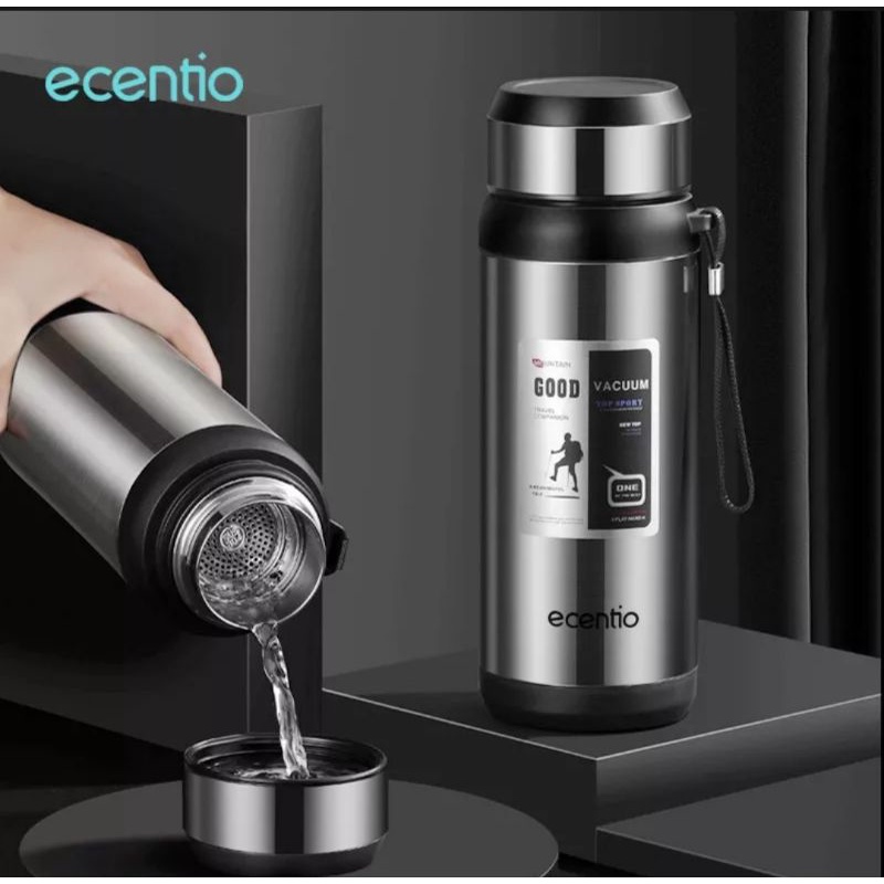 Jual Ecentio Botol Thermos / Termos air panas dan dingin Stainless ...