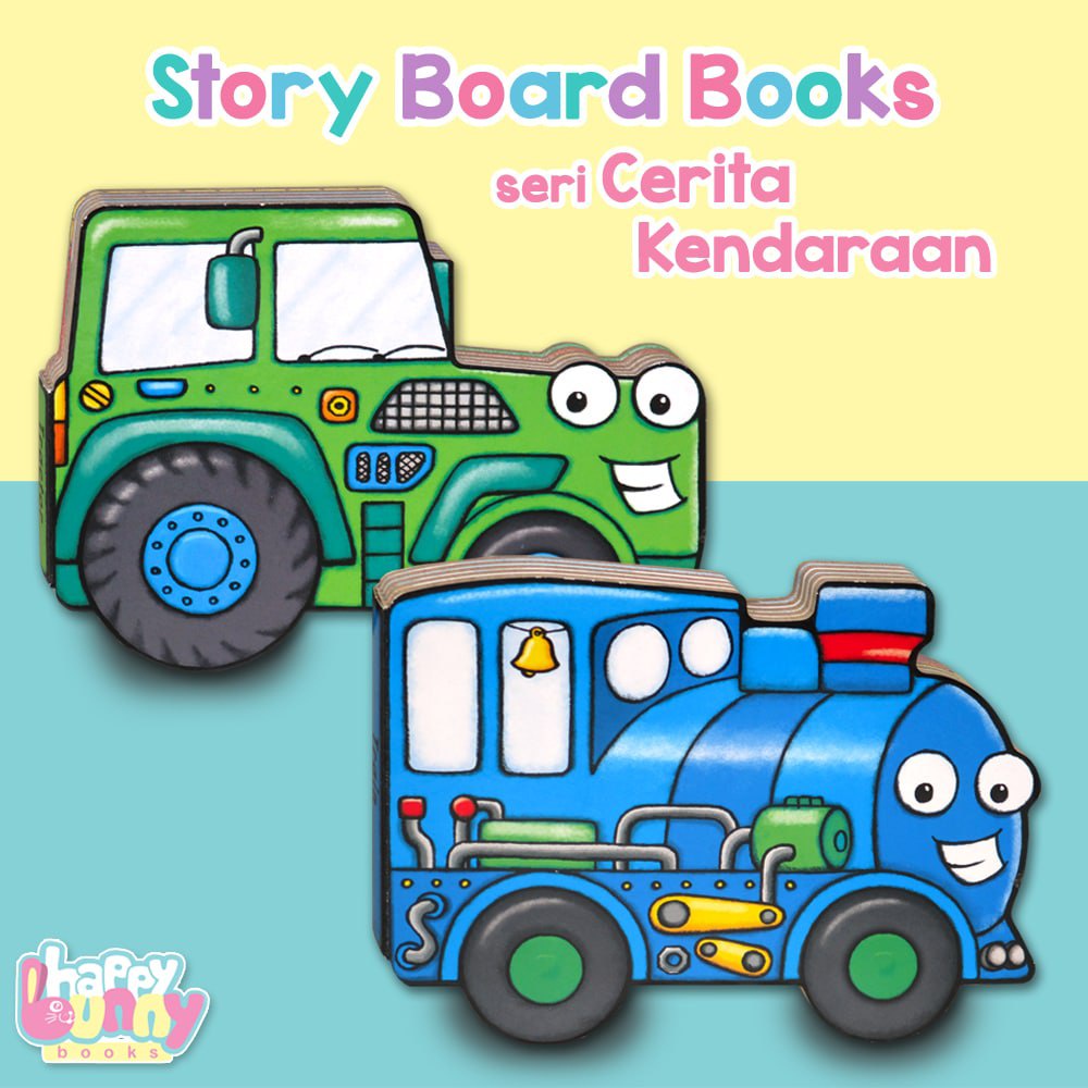 Jual [Igloo Books] Train / Tractor Shaped Vehicle Board Book | Shopee ...