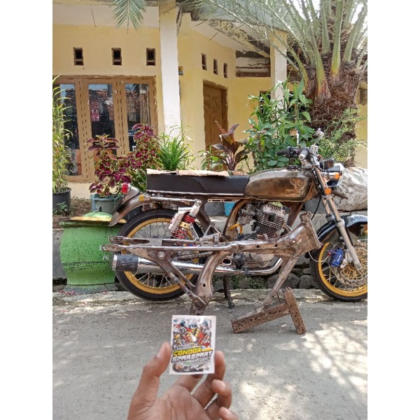 Jual rangka cb tatanan rongko cb tatanan teyeng segrekan ukuran k2 ...
