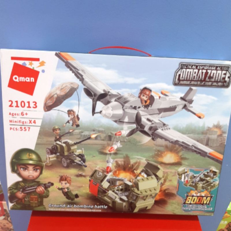 Jual MAINAN BLOCKS COMBAT ZONES GROUND AIR BOMBING BATTLE / LEGO COMBAT ...