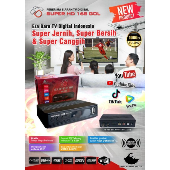 Jual Setobox Set Top Box Super HD TVLED,TABUNG,WIFI,YOUTUBE DVB Fulset ...