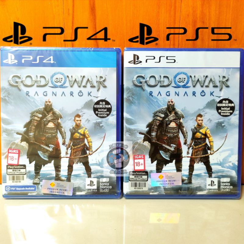 Jual God of War Ragnarok PS4 PS5 Kaset God of War Ragnarök Original ...