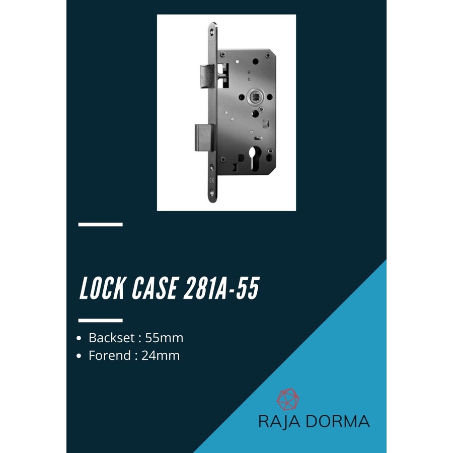 Jual Dorma Lock Case 281a-55 dormakaba Lockcase | Shopee Indonesia