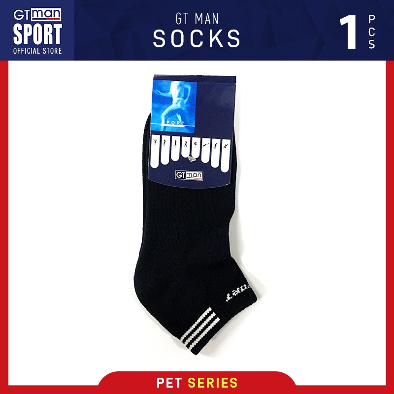 Jual GT Sport Kaos Kaki GT Man GTS-1301 Isi 1 Pair – Men Short Socks ...