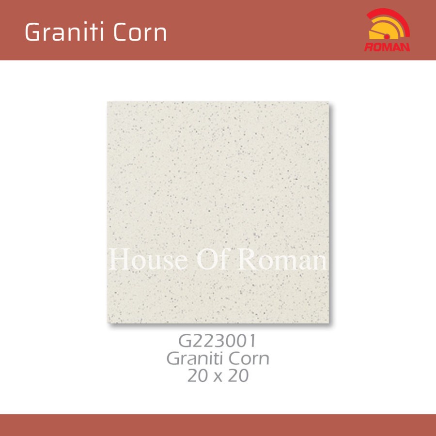 Jual ROMAN KERAMIK GRANITI CORN 20X20 G223001 (ROMAN HOUSE OF ROMAN ...