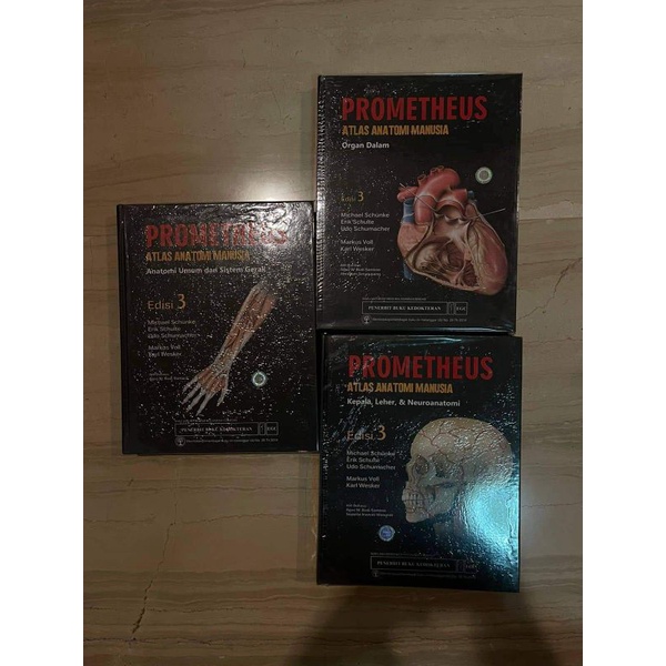 Jual PROMETHEUS Atlas Anatomi Manusia Edisi 3 FULL SET FULL COLOR ...