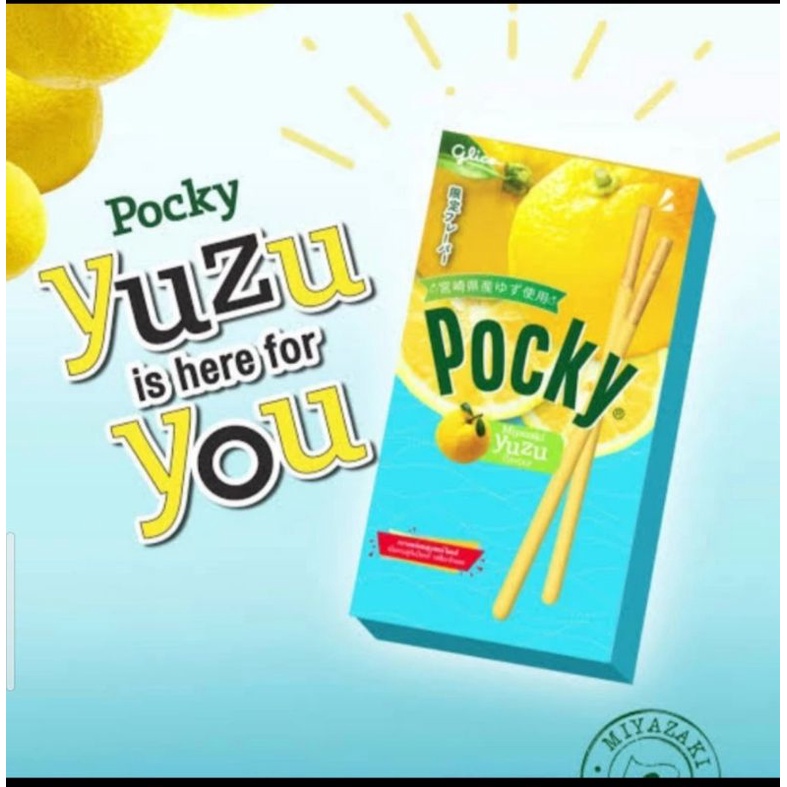 Jual Pocky Yuzu Lemon Limited Edition 33 gram | Shopee Indonesia