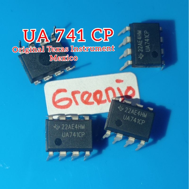 Jual IC UA741 CP / UA741CP Op Amp Original Texas Instruments MEXICO | Shopee Indonesia