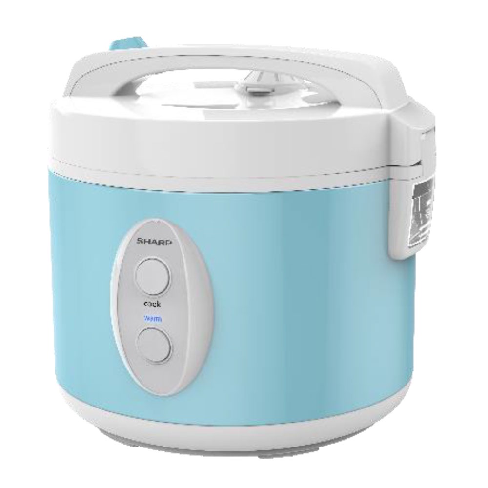 Jual Sharp KSG18MPBL Rice Cooker 1.8 Liter 400 Watt Blue White Biru ...