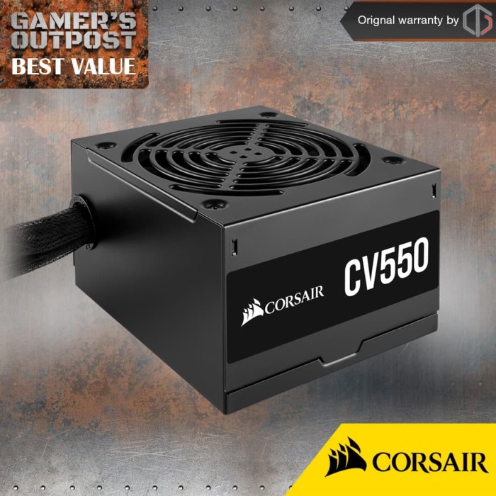 Jual CORSAIR PSU CV SERIES CV550 550 WATT 80 PLUS BRONZE CERTIFIED ...