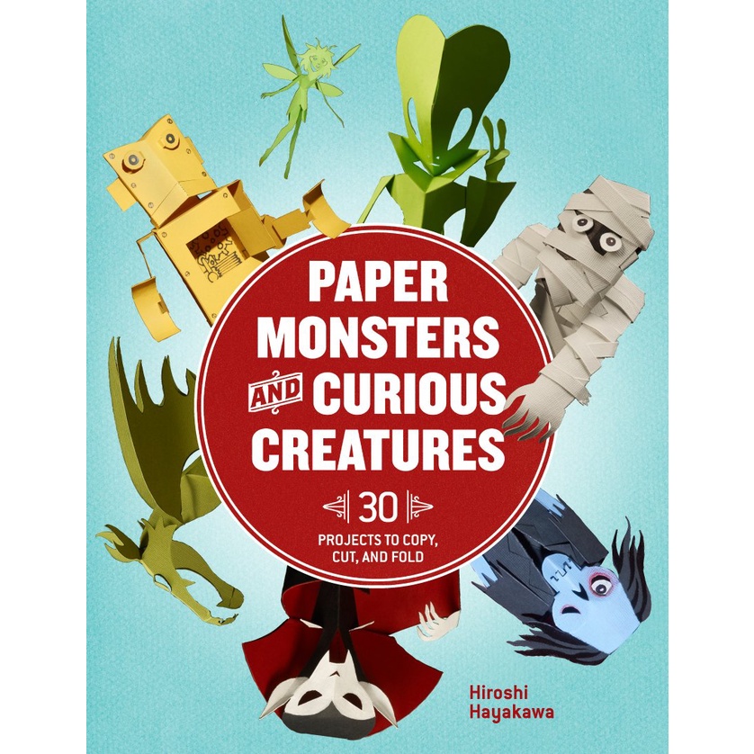 Jual Paper Monster And Curious Creatures 30 Projects to Copy, Cut and ...