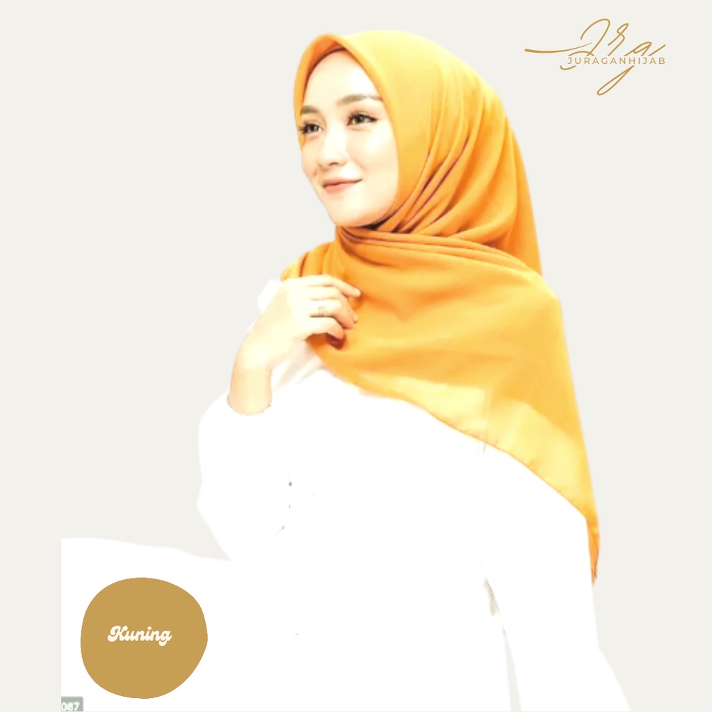 Jual [ COD ] Bella Square 50 Warna Hijab Segiempat | Shopee Indonesia