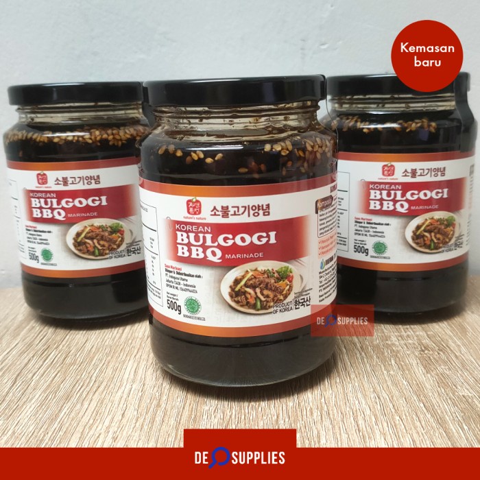 Jual SAUS BULGOGI BBQ SAUCE JINSUNG 500GRAM SAOS BULGOGI IMPORT KOREA ...