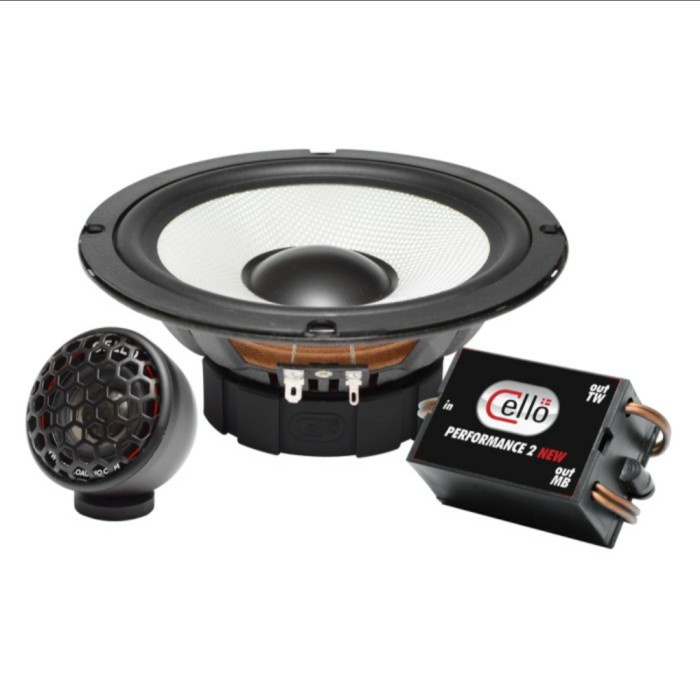 Jual CELLO Performance 2 new speaker mobil depan fullrange crossover ...