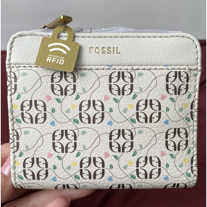 Jual Dompet Fossil Skylar Floral White (SOLD) | Shopee Indonesia