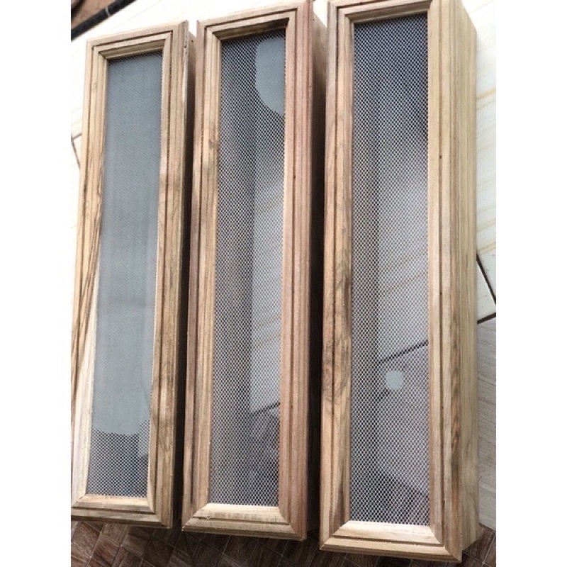 Jual Loster Kayu Jati Ventilasi Udara Ukuran 11x40 11x50cm | Shopee ...
