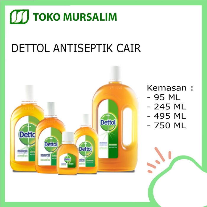 Jual Dettol Antiseptik Antibakteri Dalam Kemasan Botol 1s | Shopee ...
