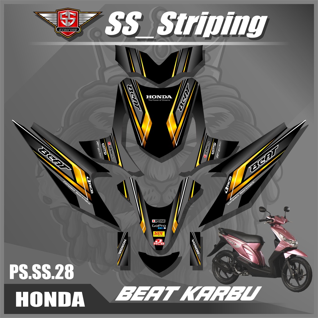 Jual Decal Sticker Full Body Beat Karbu - Stiker Full Body Beat Karbu ...