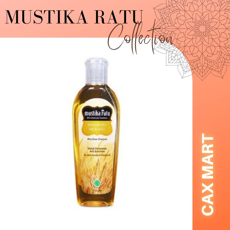 Jual MUSTIKA RATU Shampoo Merang 175 ml | Shopee Indonesia
