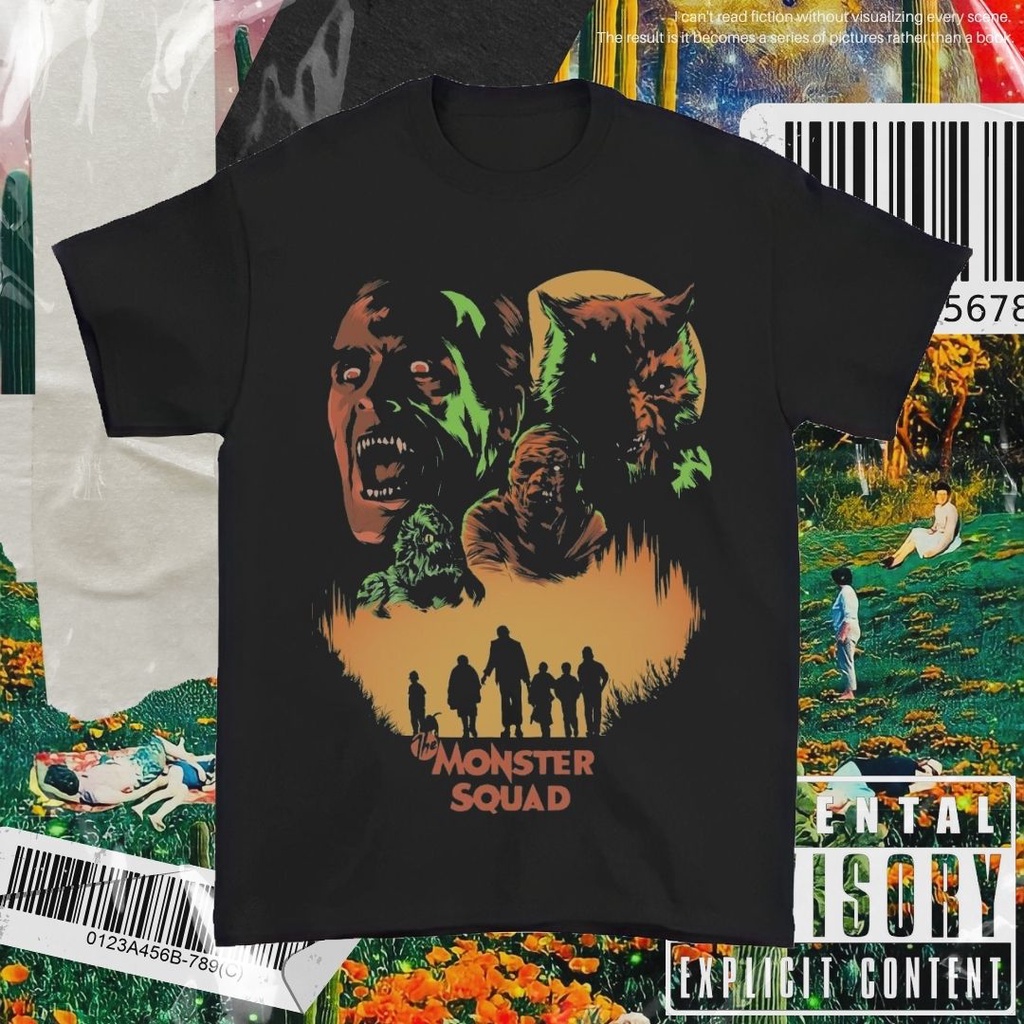 Jual Psycho Crucify "Monster Squad" Reguler T-Shirt | Black | Atasan ...