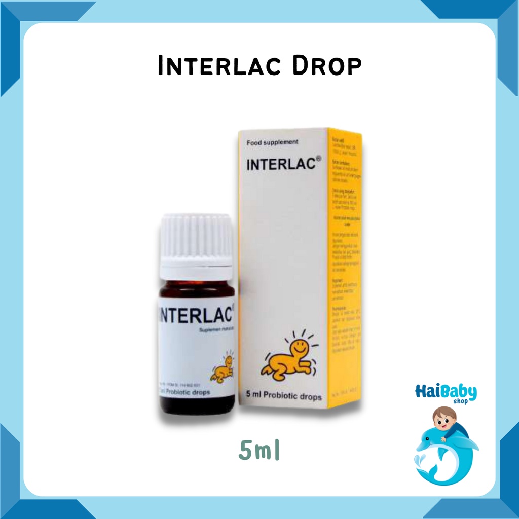 Jual Interlac Drops 5ml - Suplemen Anak | Shopee Indonesia