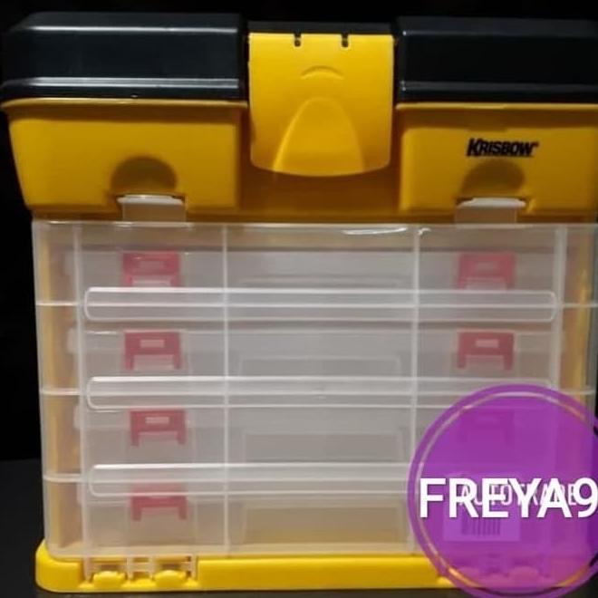 Jual Krisbow Tool Box Kotak Perkakas Kompartemen Tamiya | Shopee Indonesia