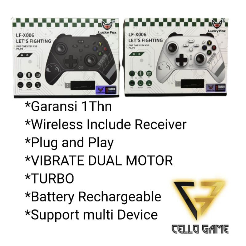 Jual STIK WIRELESS LF-X006 .STIK PC/LAPTOP/XBOX X/ XBOX ONE /S series ...