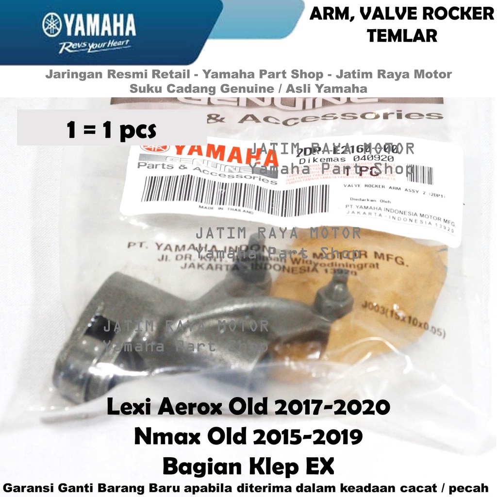 Jual Templar Temlar Pelatuk Klep Bagian EX Aerox N Max Nmax Old Lexi Asli Original Yamaha ...