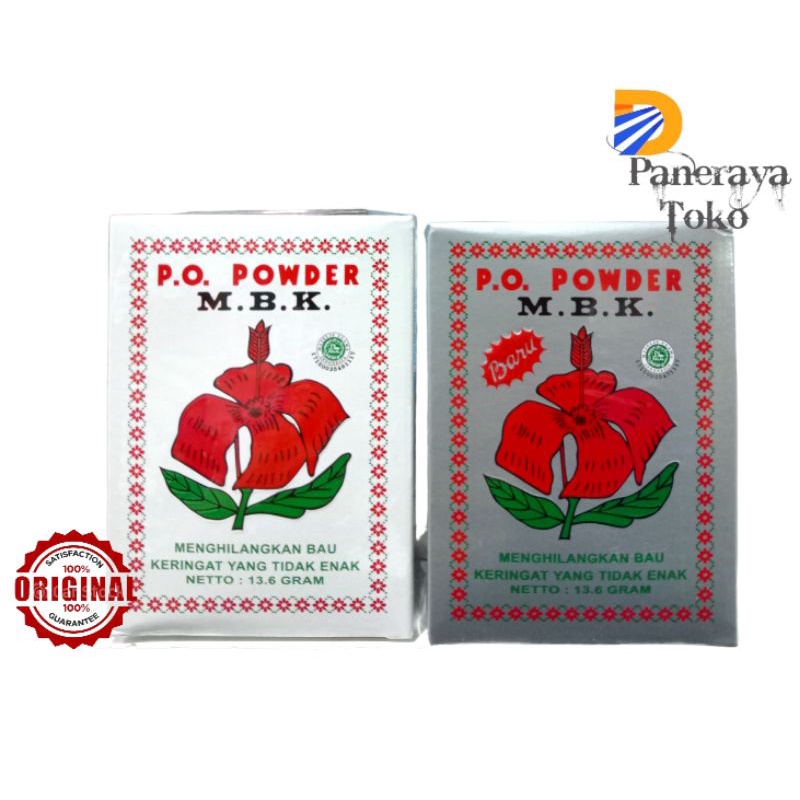 Jual Mbk Powder Silver dan Putih 1 Bok isi 12 Sachet bedak M.B.K Powder ...
