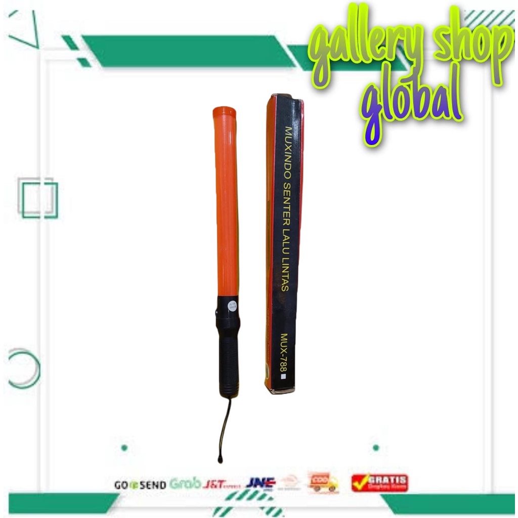 Jual Lampu Lalu Lintas Tongkat Lalin Senter Polisi Stick Warning Light ...