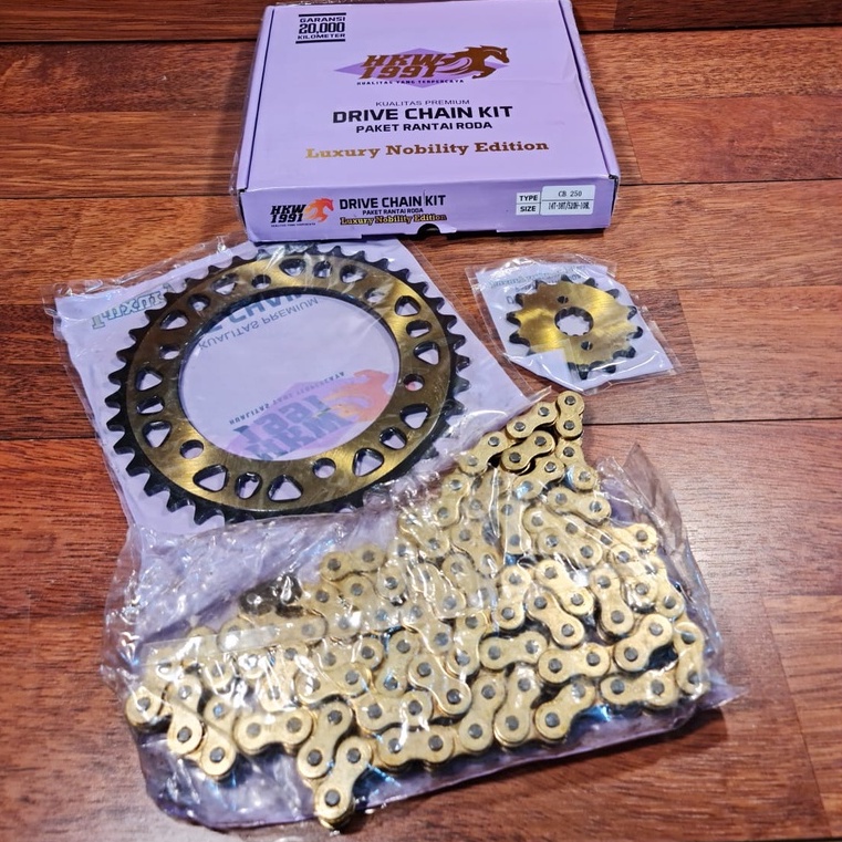 Jual (CBR 250RR/ NINJA 250 KARBU/F1/ NINJA MONO) HKW - 520 GEAR SET ...