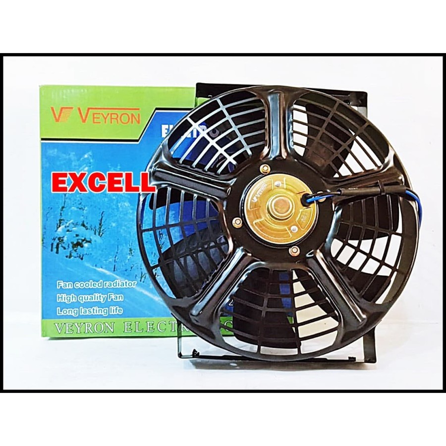 Jual Extra Fan Kipas motor Ac mobil Universal kondensor radiator Rangka ...