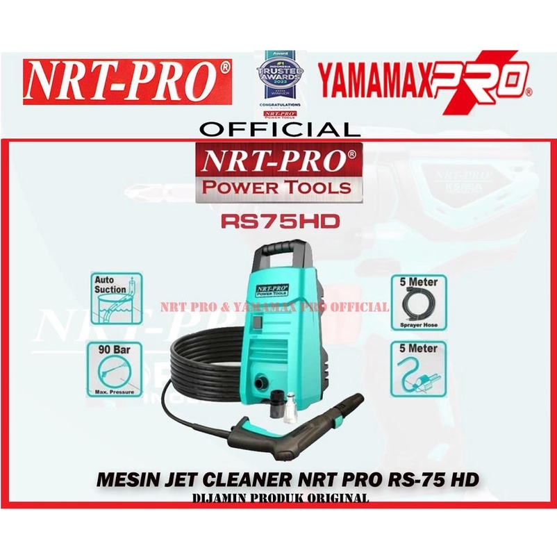 Jual Jet Cleaner Mesin Steam Cuci Motor & Mobil NRT PRO RS-75 | Shopee Indonesia