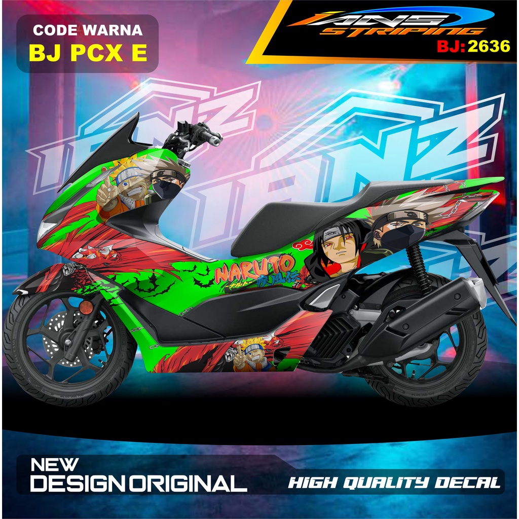 Jual STIKER VARIASI FULL BODY PCX 150 / DECAL STICKER MOTOR HONDA PCX ...